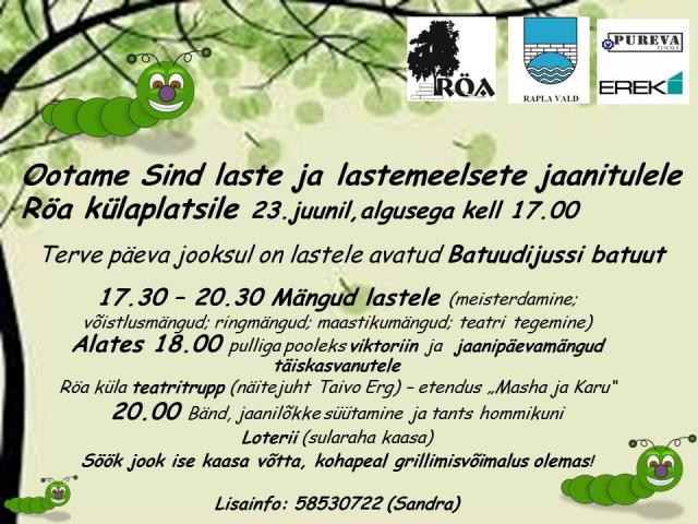 Jaanipäevapidu - Röa küla